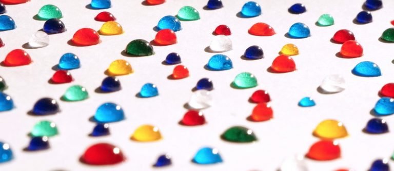 Realistic Stained Glass Effect with Glass Drops | Kat Scrappiness -Card ...