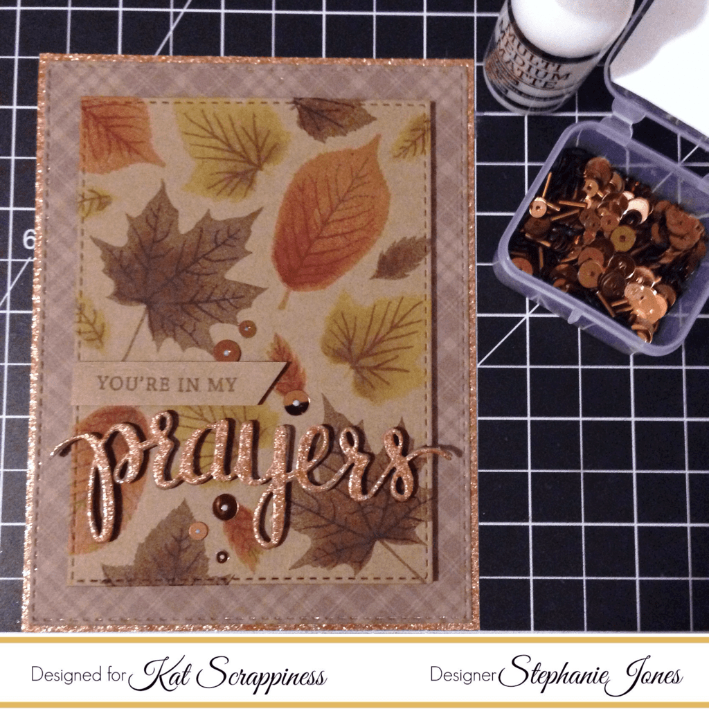 Kat Scrappiness Blog - A Fall Inspired Masculine Sympathy Card | Kat ...
