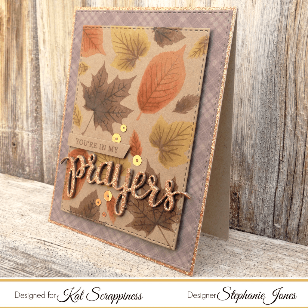 Kat Scrappiness Blog - A Fall Inspired Masculine Sympathy Card | Kat ...