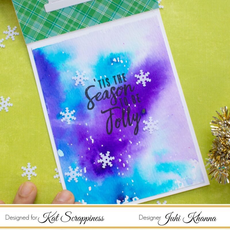 Christmas Tree Card Two Ways | Kat Scrappiness -Card Making & Crafting Blog
