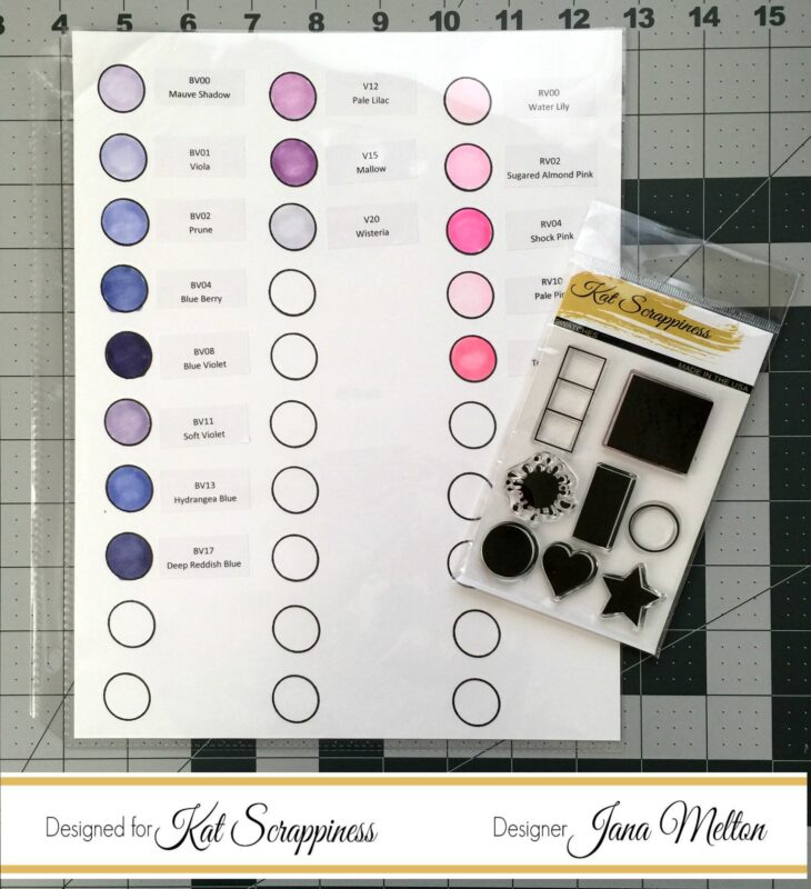 Kat Scrappiness Blog - Swatch Samples using the Swatches Stamp Set ...