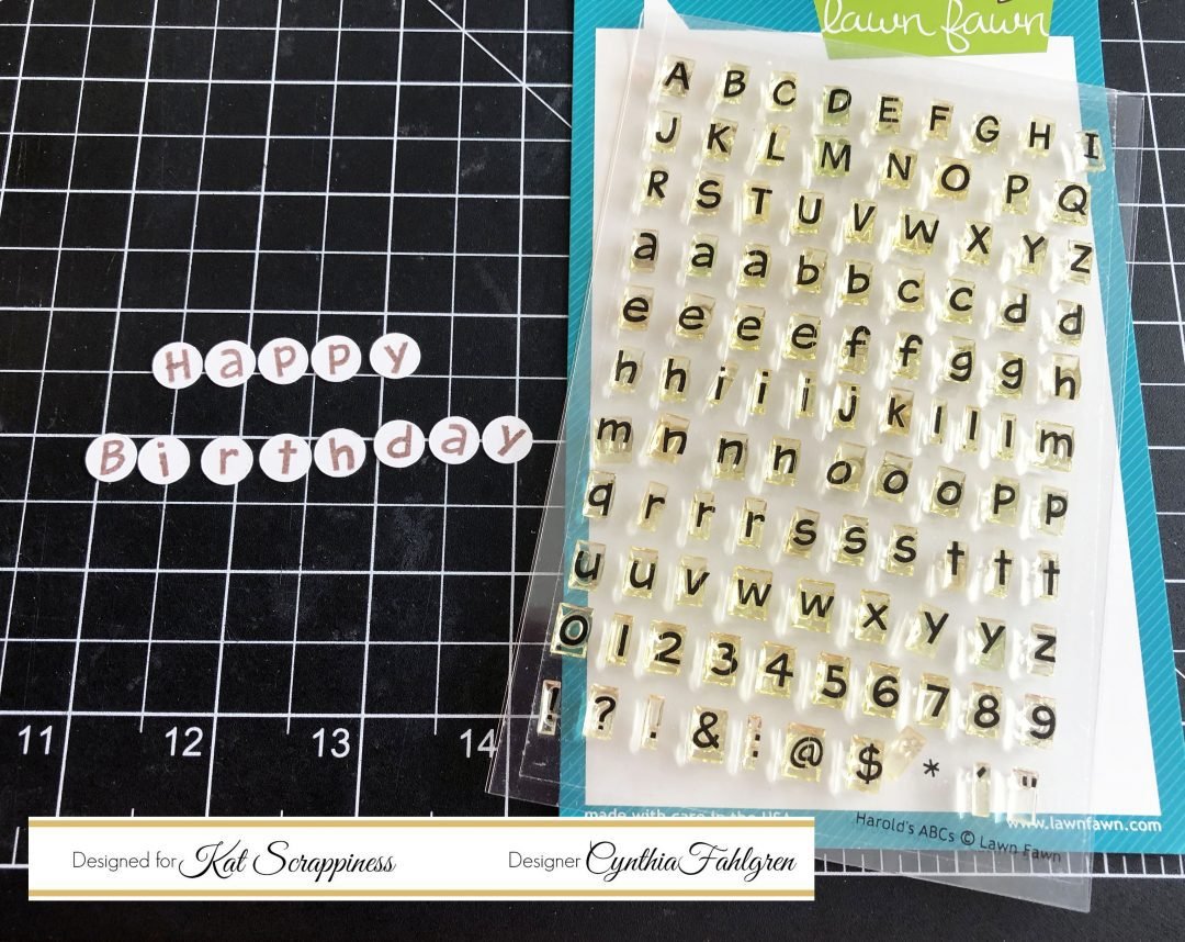 “Happy Birthday” Flag Banner Card | Kat Scrappiness -Card Making ...
