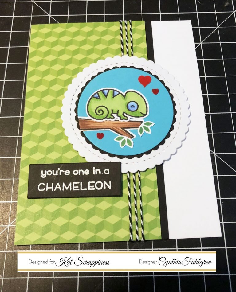 “You’re One In A Chameleon” Card | Kat Scrappiness -Card Making ...