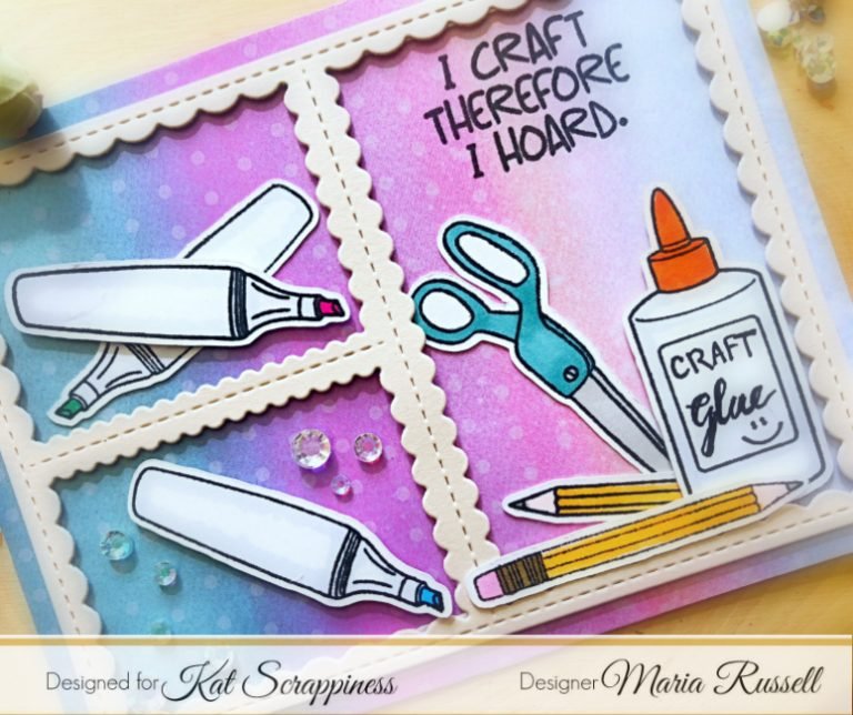 I Craft Therefore I Hoard | Kat Scrappiness -Card Making & Crafting Blog