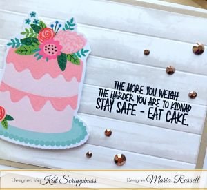 Funny Cards with Cheat Day Stamp Set | Kat Scrappiness Blog