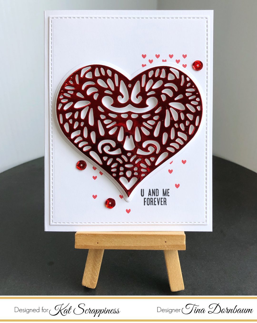 Lacy Layered Heart Madness | Kat Scrappiness Blog