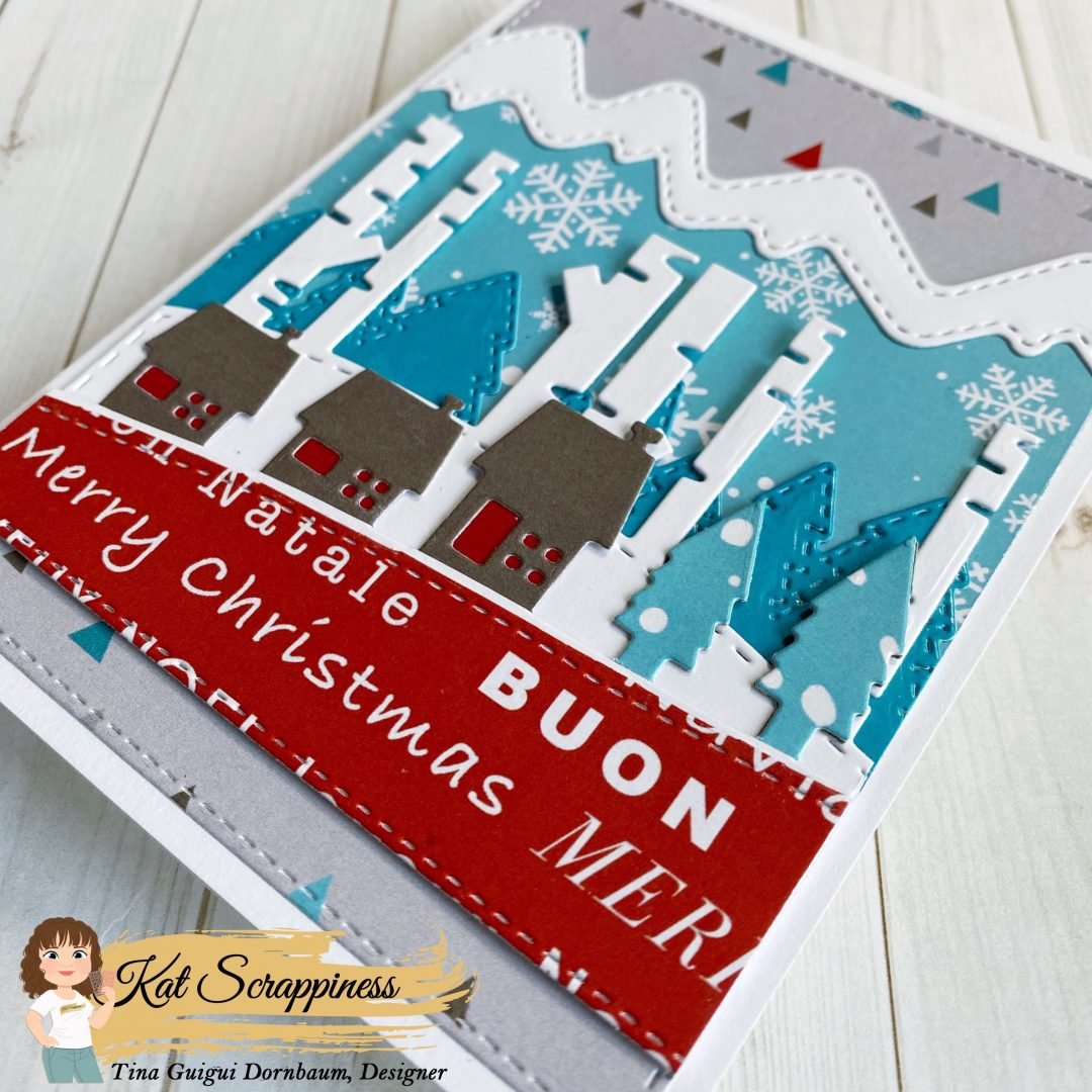 Build A Scene Holiday Card | Kat Scrappiness -Card Making & Crafting Blog