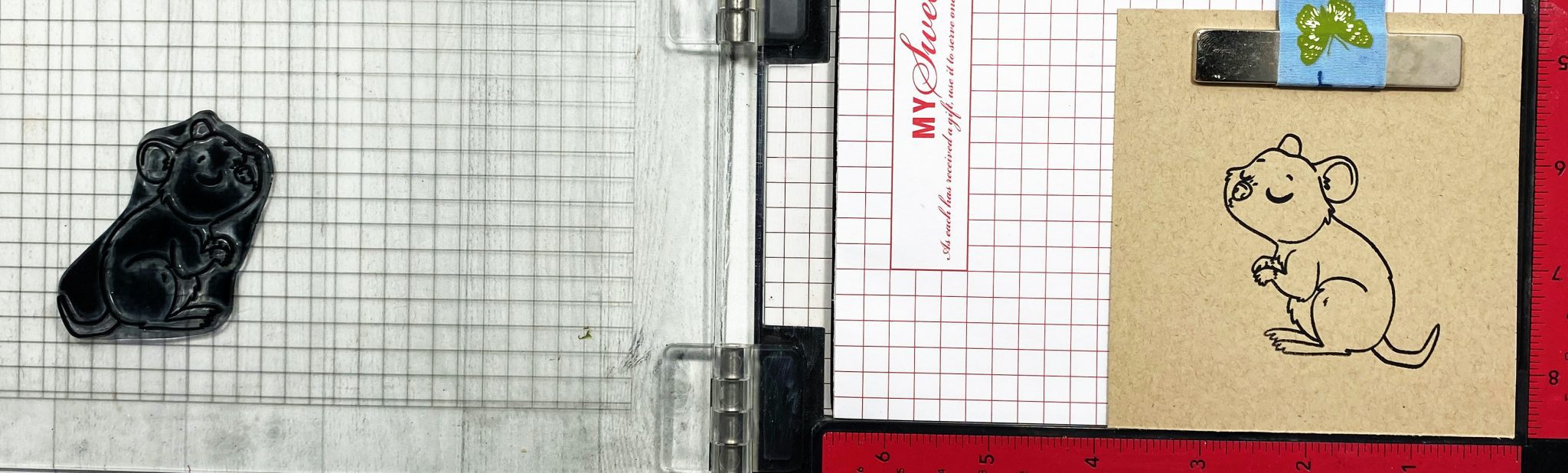 Kat Scrappiness Blog - “MWAH!” | Valentine Quokkas Mini Slimline Card ...