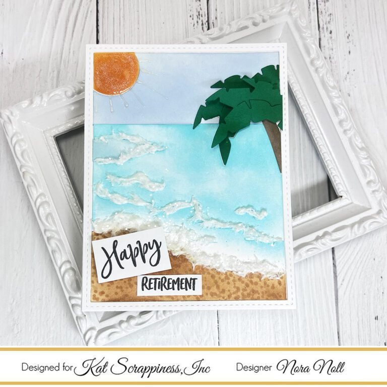 Happy Retirement Card | Kat Scrappiness Blog
