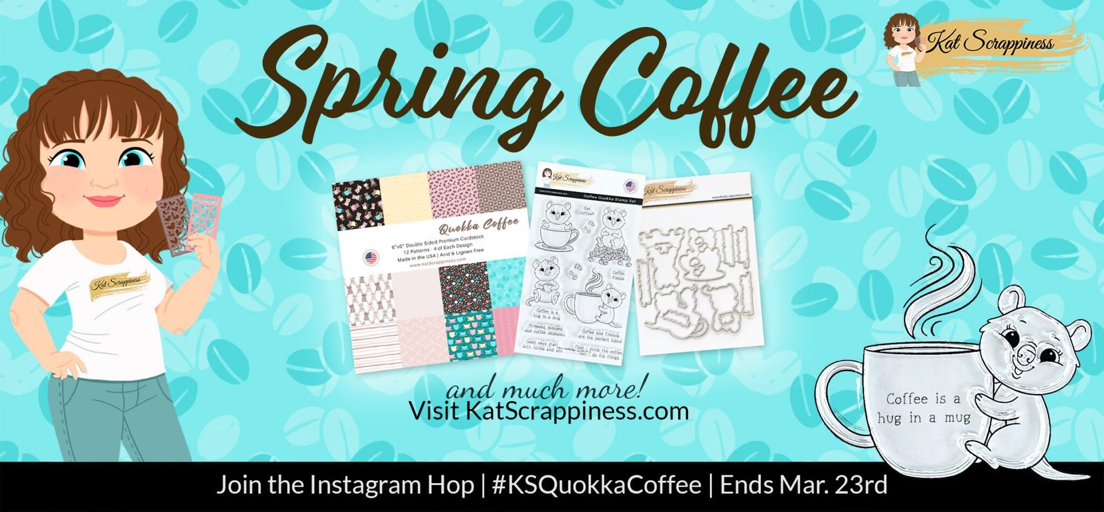 KatScrappiness Spring 2023 Coffee Release | Kat Scrappiness -Card ...